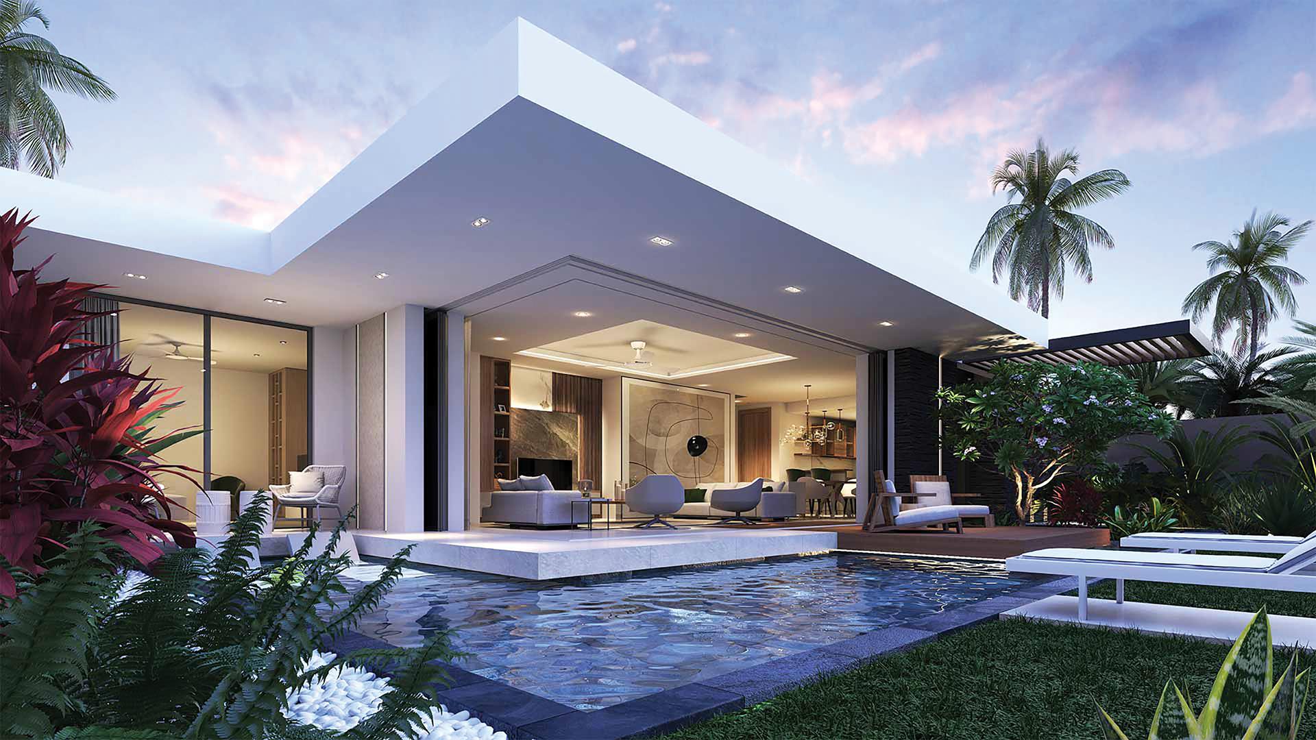 For sale 3 bedroom villa in Grand Baie close to the beach- Nautica by Evaco